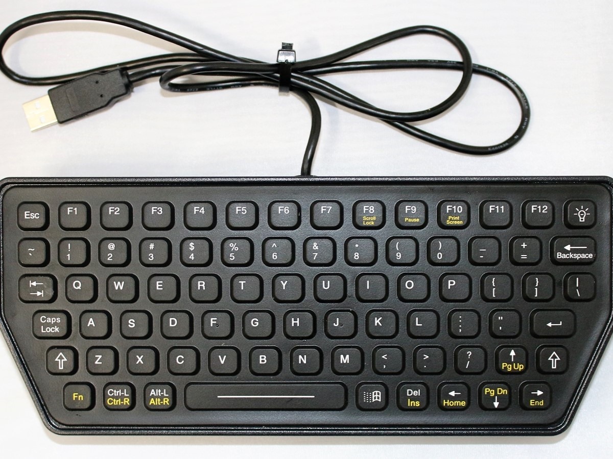 Backlit Mobile Mountable Keyboard - EQUVERA